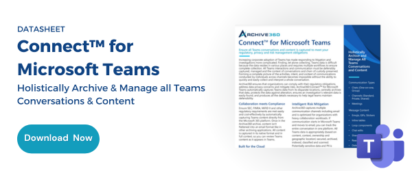 How to Archive Microsoft Teams Conversations for Compliance.