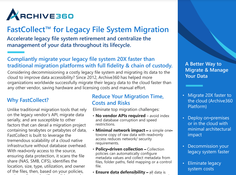 Cloud Data Migration: Fast & Secure Legacy Data Transfer.